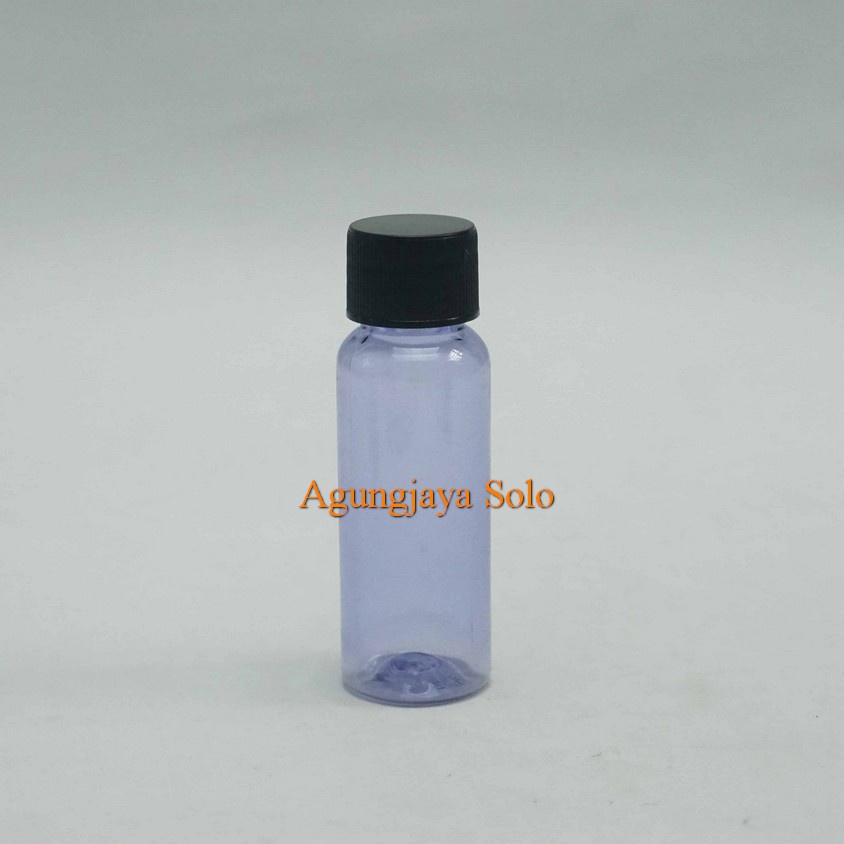 Jual Botol 20 ml Pet Br Ungu Trans Tutup Ulir Neck 18 / Botol Pet BR ...
