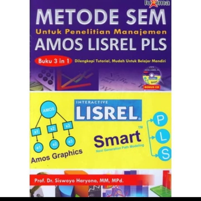 Jual Buku Buku Metode Sem Untuk Penelitian Manajemen Amos Lisrel Pls Siswoyo | Shopee Indonesia