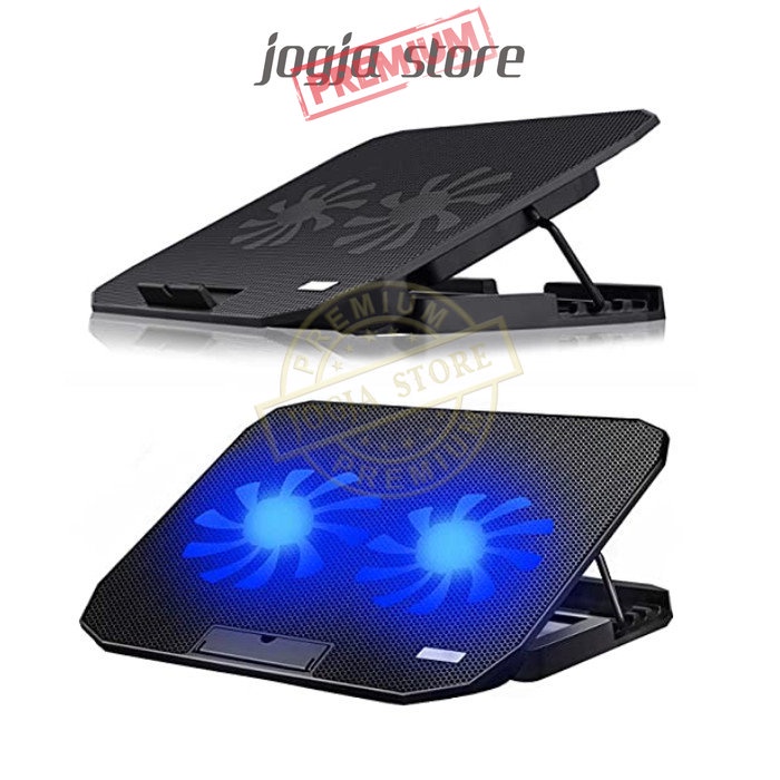 Jual Cooling Pad Laptop Adjustable Stand 2 Fan / Kipas Pendingin Laptop ...