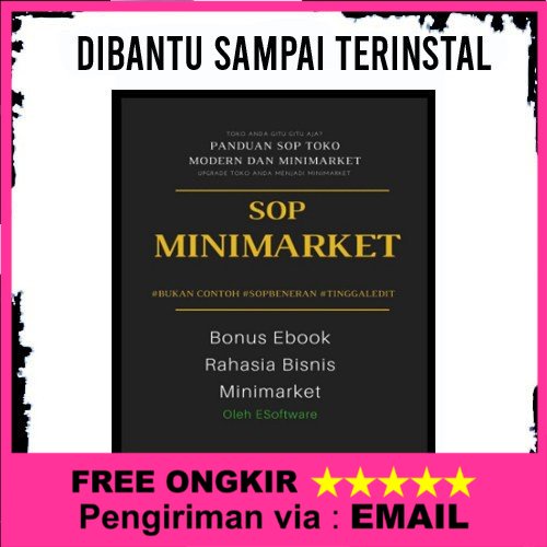 Jual SOP Toko Modern dan Retail Modern Lifetime | Shopee Indonesia