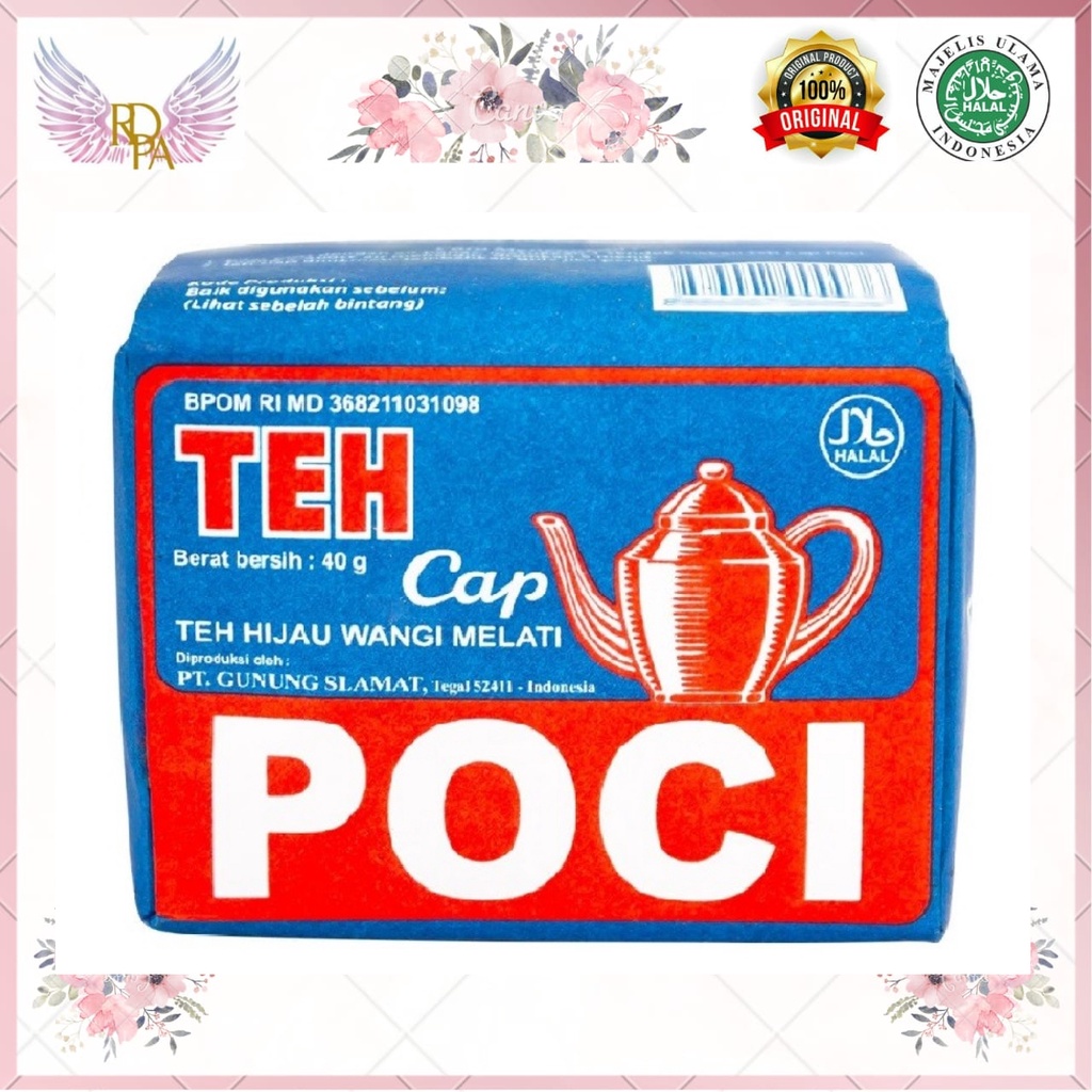 Jual Teh Poci Biru 40 gram. Teh Poci All Varian. Teh Poci Seduh. Teh ...