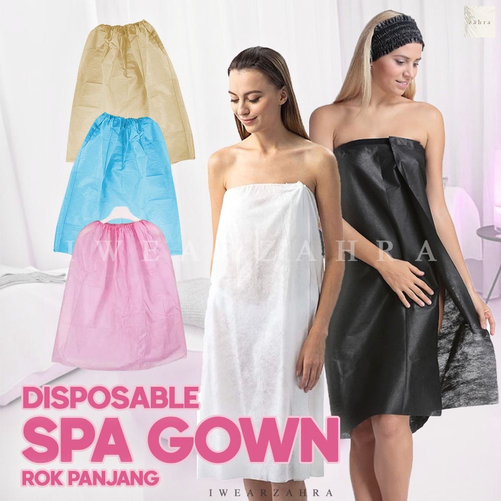 Jual KEMBEN SPA NON-WOVEN - Disposable Gown Dress Baju Pijat Refleksi ...