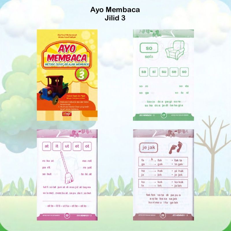 Jual Buku AYO MEMBACA - ATTUQA - ORIGINAL - metode cepat belajar ...