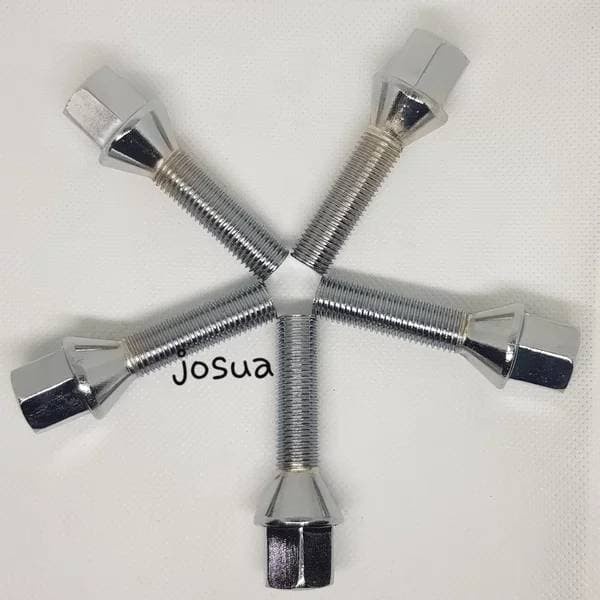 Jual [PROMO] Baut Roda BMW Mercy VW Mazda panjang 40mm M.12 Bolt Nut ...