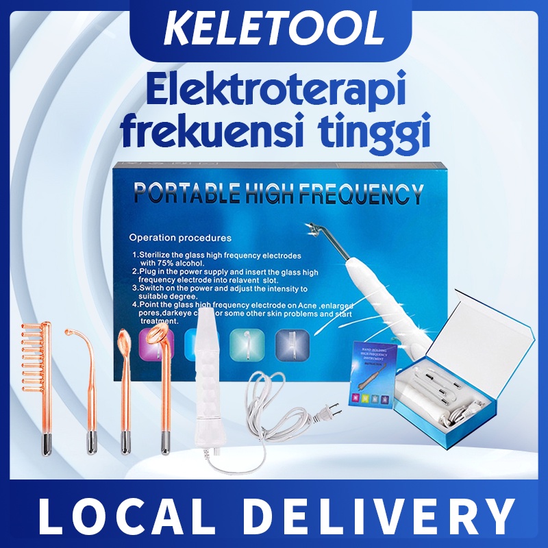 Jual Electrotherapy high frequency Frekuensi tinggi alat hf facial ...
