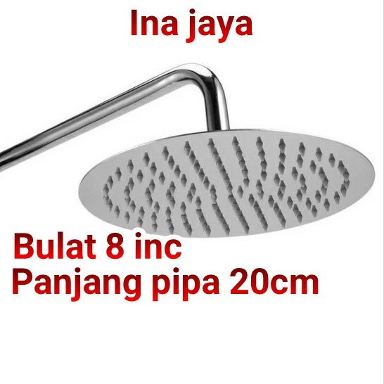 Jual Mandi Wall Shower Tanam Stainless Gantung Sower Atas Dinding ...
