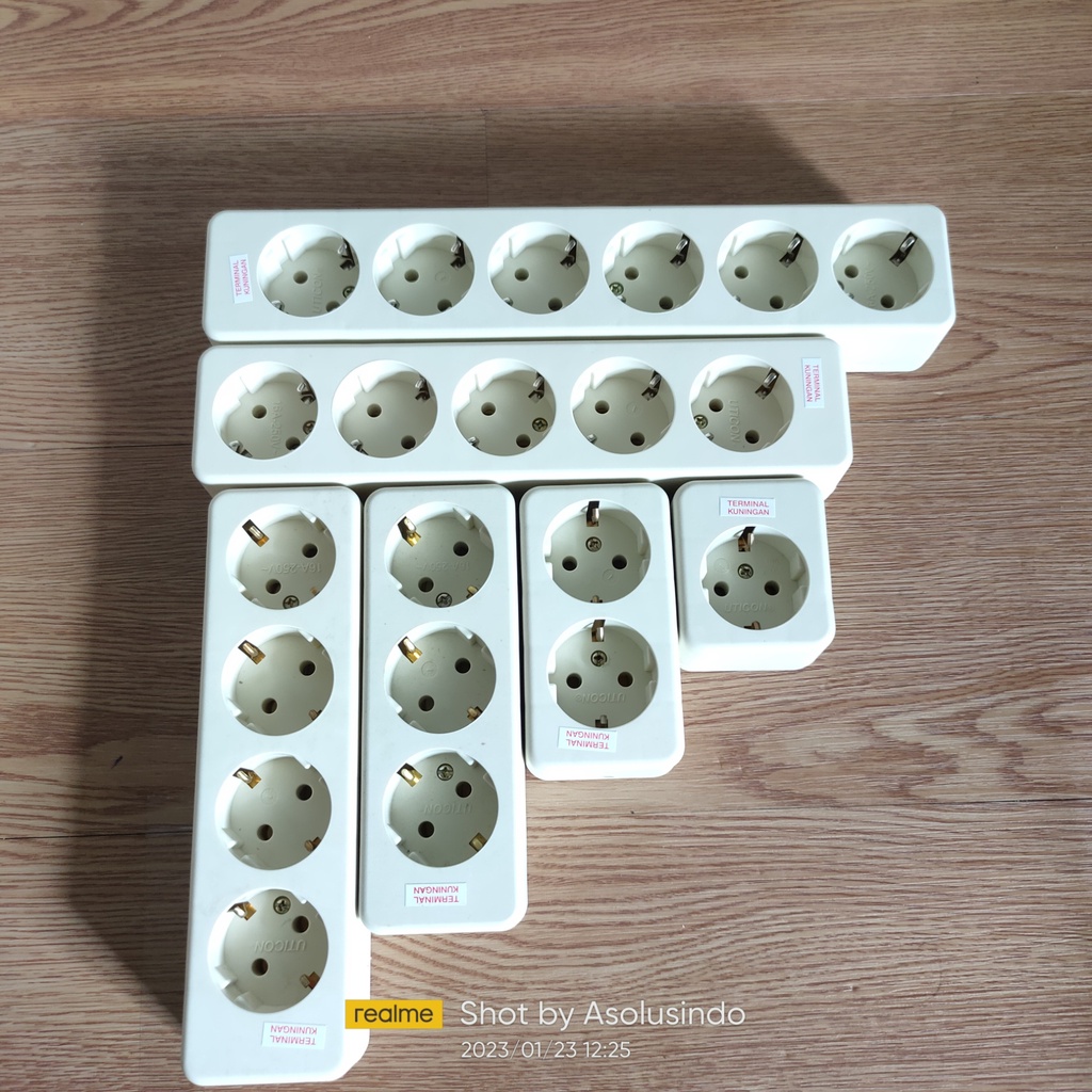 Jual UTICON TERMINAL STOPKONTAK 1L,2L,3L,4L,5L,6L | Shopee Indonesia