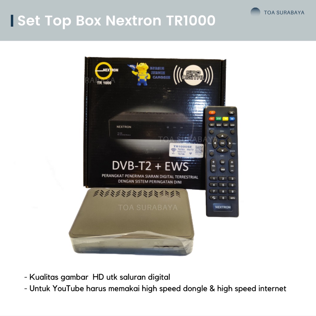 Jual STB DVB-T2 Set Top Box Nextron TR1000 | Shopee Indonesia