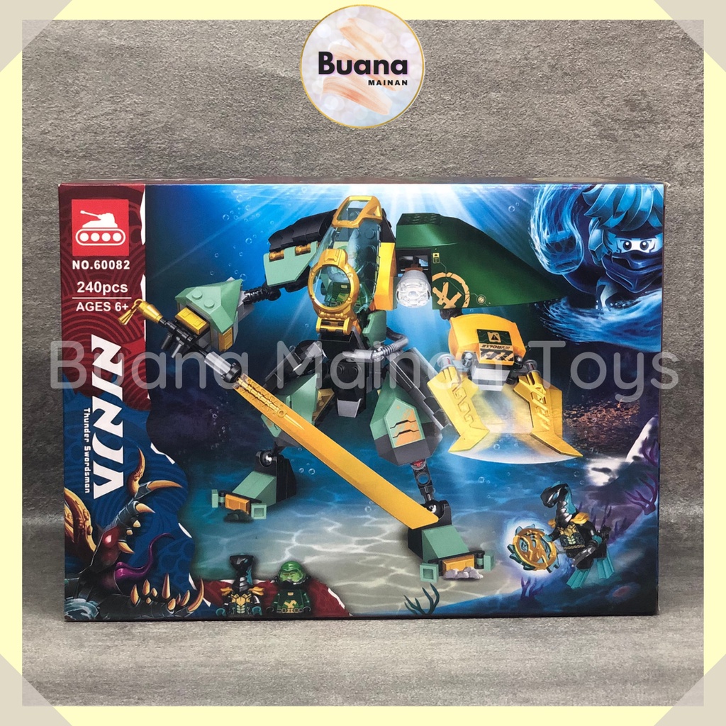 Jual BRICK NINJA HYDRO MECHA MAINAN EDUKASI ANAK BRICK BLOCKS ROBOT ...