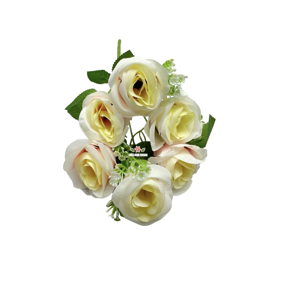 Jual Bunga Kuncup Tropis Asia Rose Artificial Bunga Artificial/Bunga ...