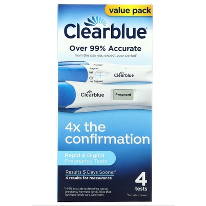 Jual Clearblue, Clear Blue, Rapid & Digital Pregnancy Tests Original ...