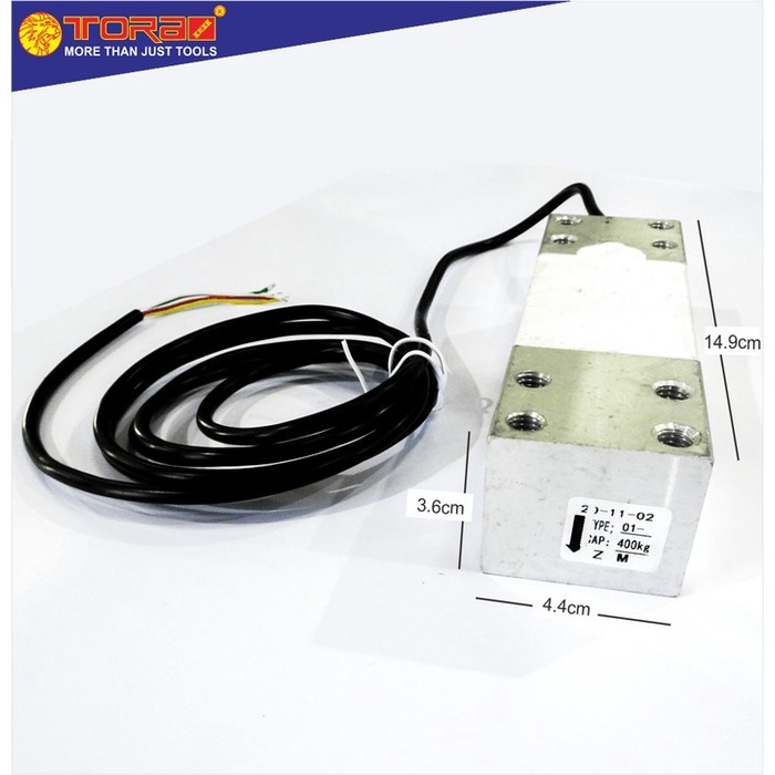Jual TORA Load Cell Sensor Timbangan Tora Digital 300 Kg (Cap Sensor ...