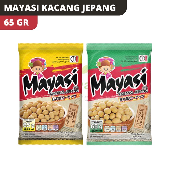 Jual Mayasi Kacang Jepang 65gr | Shopee Indonesia