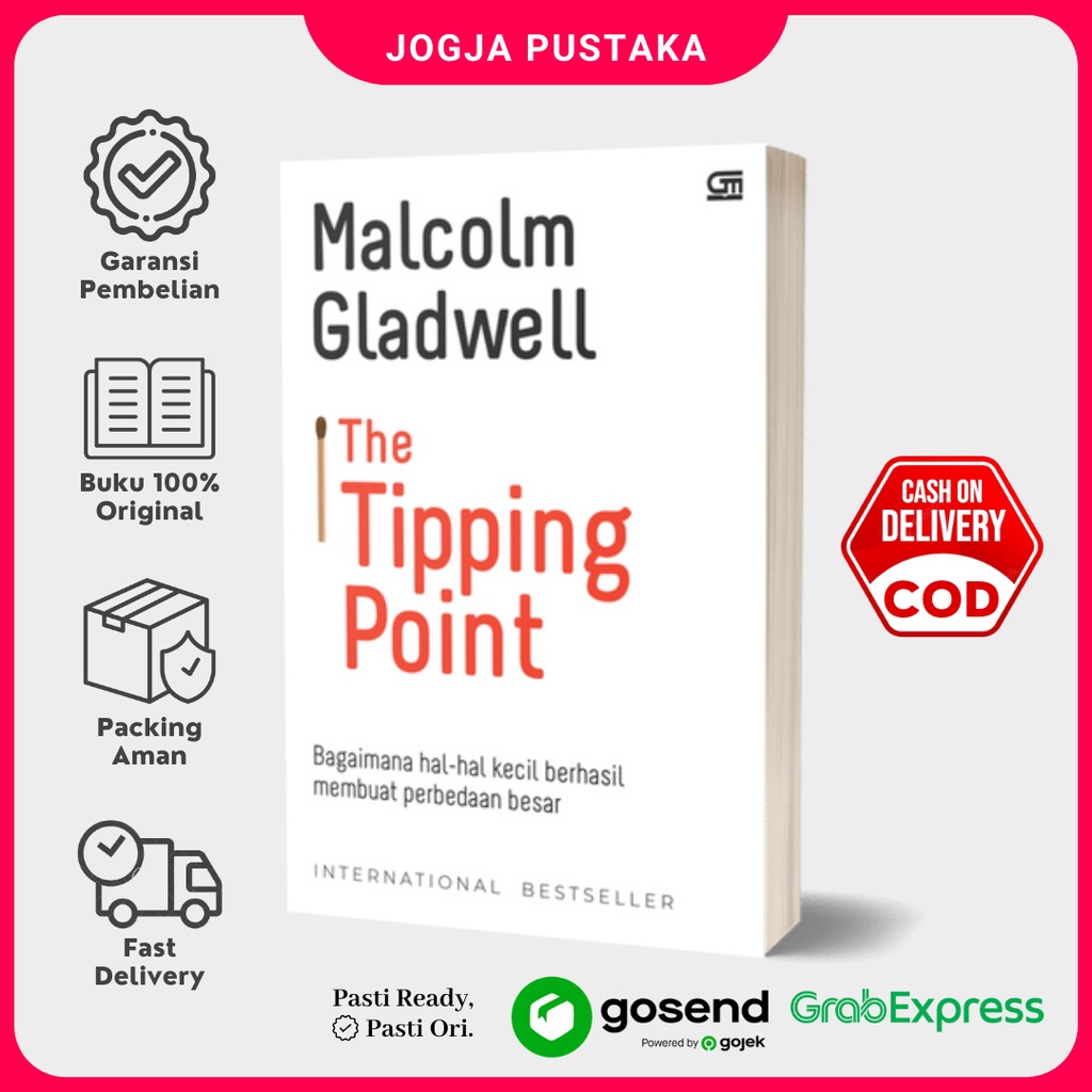 Jual Buku The Tipping Point - Malcolm Gladwell | Shopee Indonesia