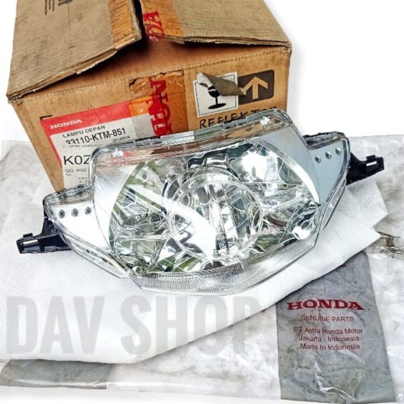 Jual HEADLAMP/HEADLIGHT UNIT/REFLEKTOR LAMPU DEPAN HONDA SUPRA X 125 ...