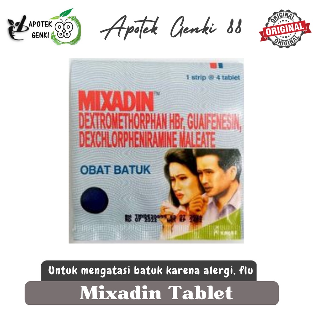 Jual Mixadin Tablet Obat Batuk | Shopee Indonesia