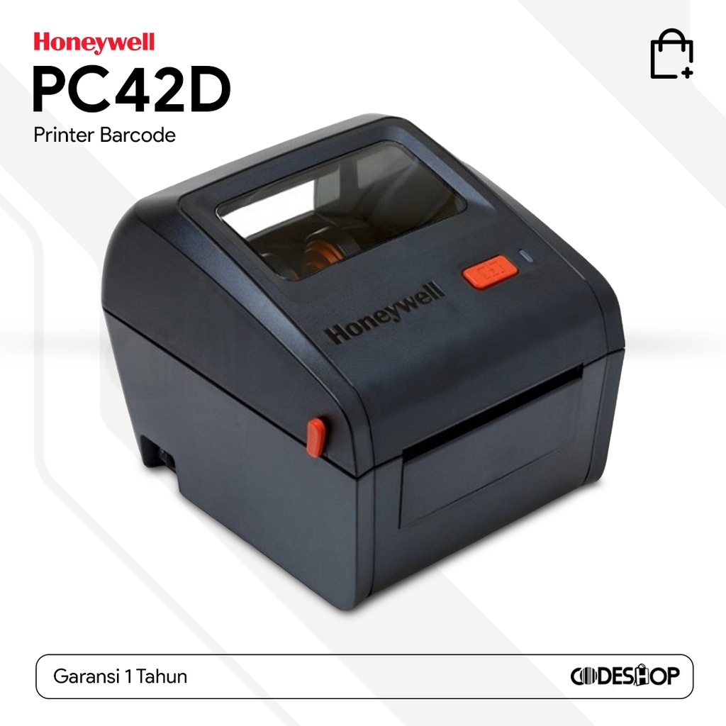 Jual HONEYWELL Printer Barcode Thermal PC42D Cetak Label Sticker Resi ...