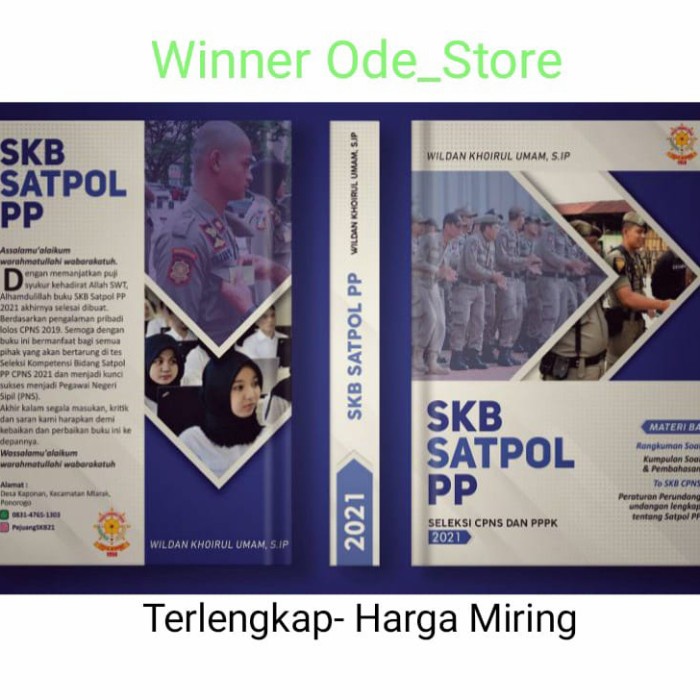 Jual Buku SKB SATPOL PP CPNS 2021/Original-T'UpDate-T'lengkap-Harga MirinG | Shopee Indonesia