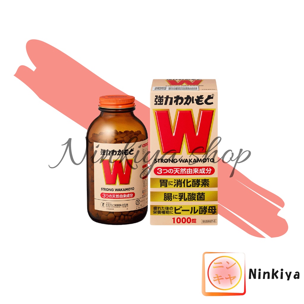 Jual STRONG WAKAMOTO 1000 TABLET ORIGINAL JAPAN | Shopee Indonesia