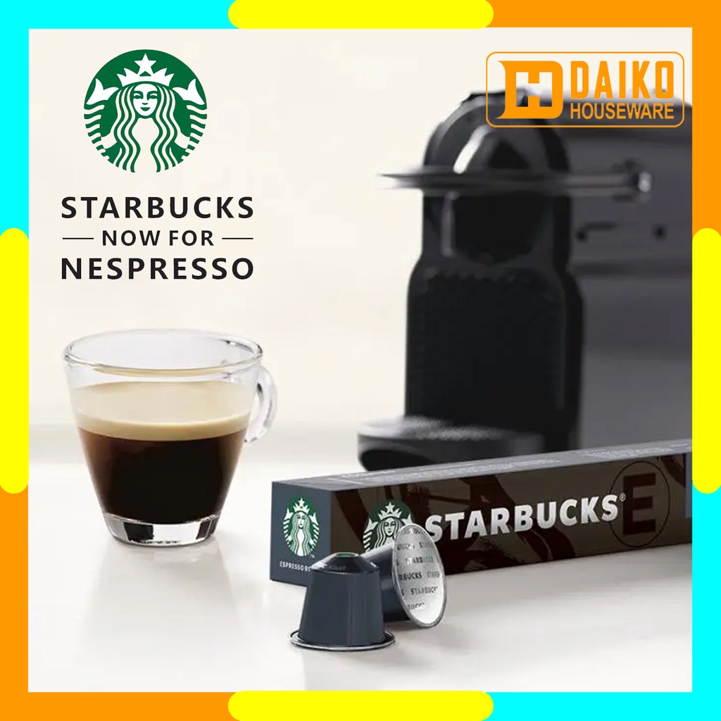 Jual Starbucks Nespresso Capsule Coffee Pack - Kopi Kapsul Starbucks ...