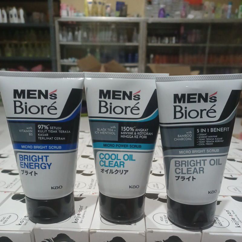 Jual BIORE MEN PENCUCI MUKA FACIAL FOAM UKURAN 100 ML | Shopee Indonesia