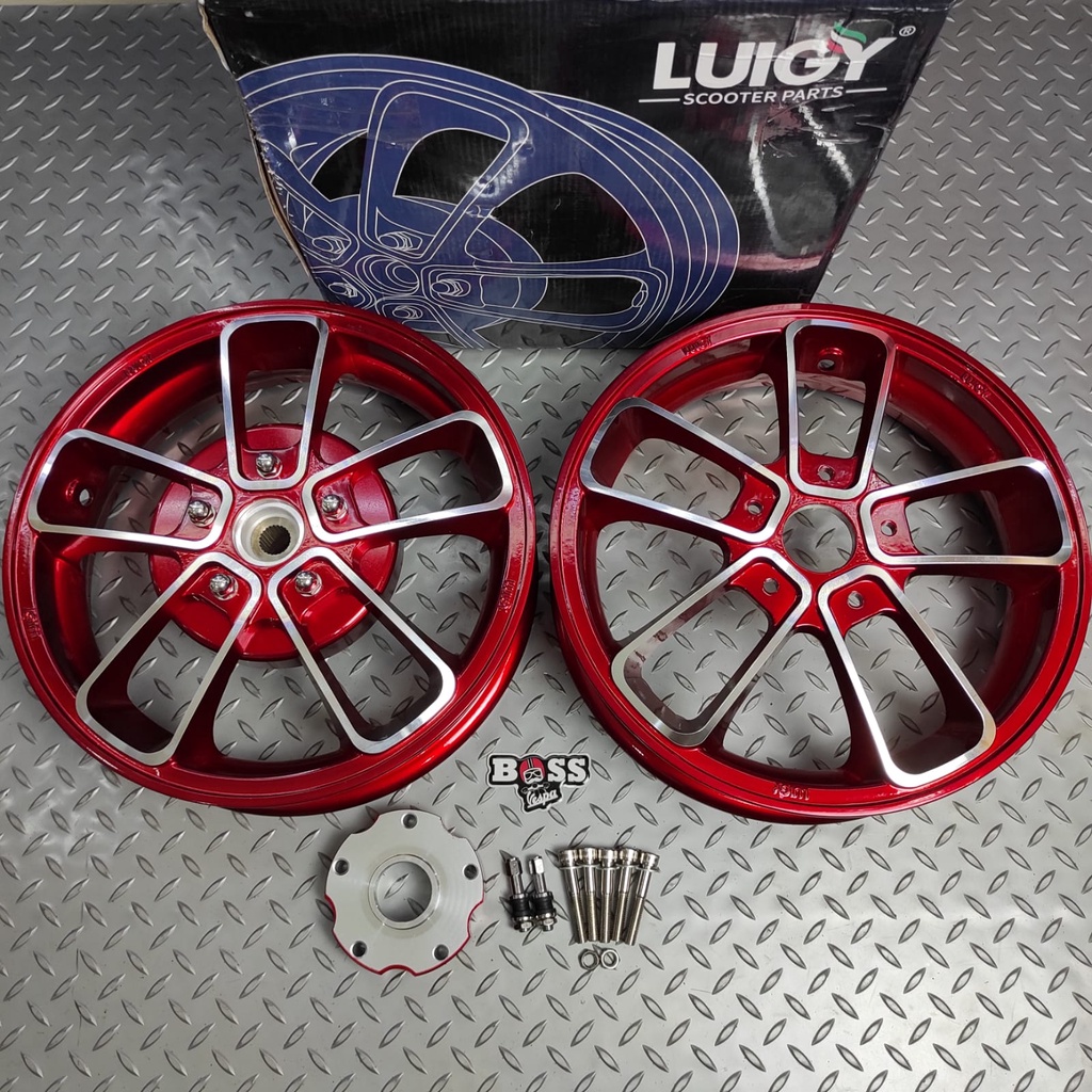 Jual Velg Luigy CS-06 Model SIP Red Vespa Sprint Prima S LX | Shopee ...