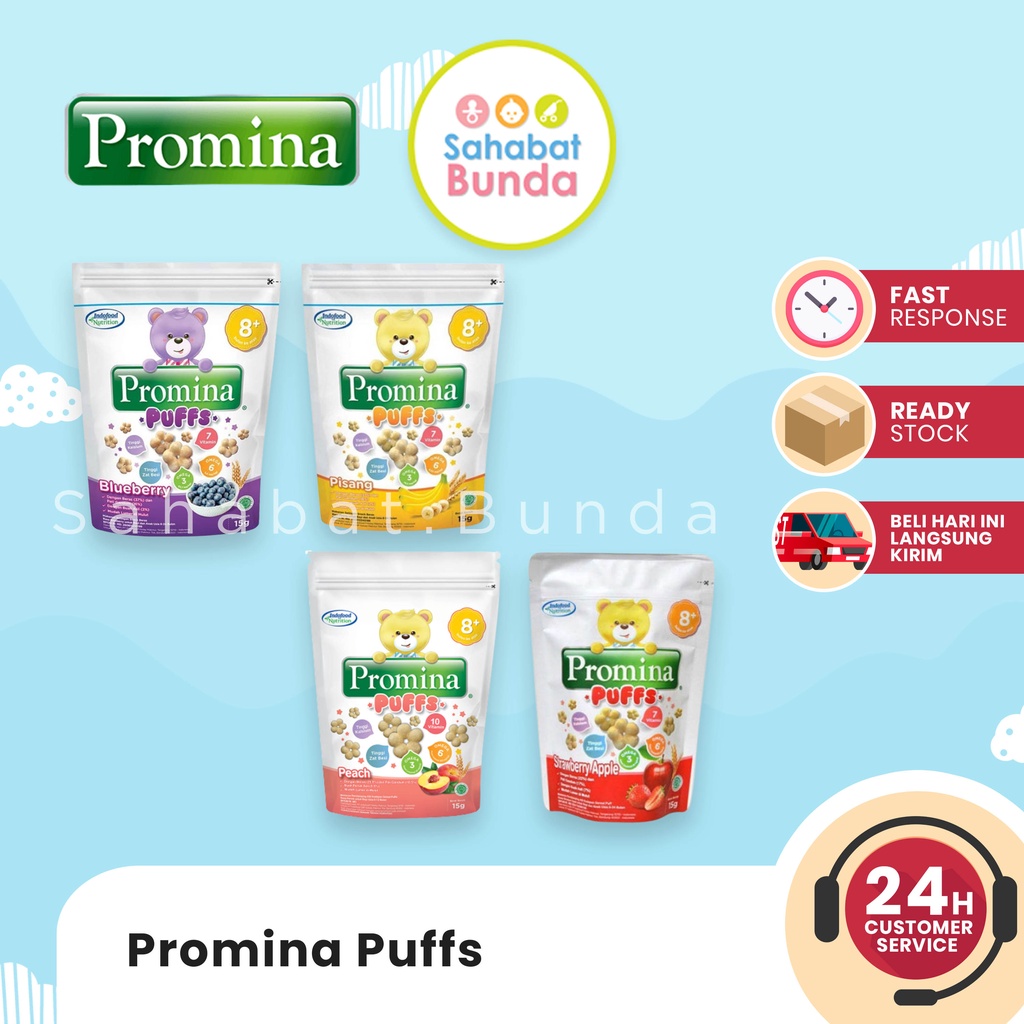 Jual PROMINA Puffs Snack Bayi 15 gr | Shopee Indonesia
