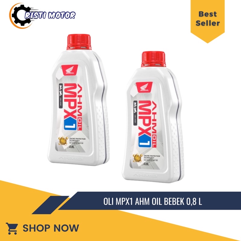 Jual Oli MPX1 800ML AHM Oil MPX 1 0.8L ORIGINAL AHM OIL | Shopee Indonesia