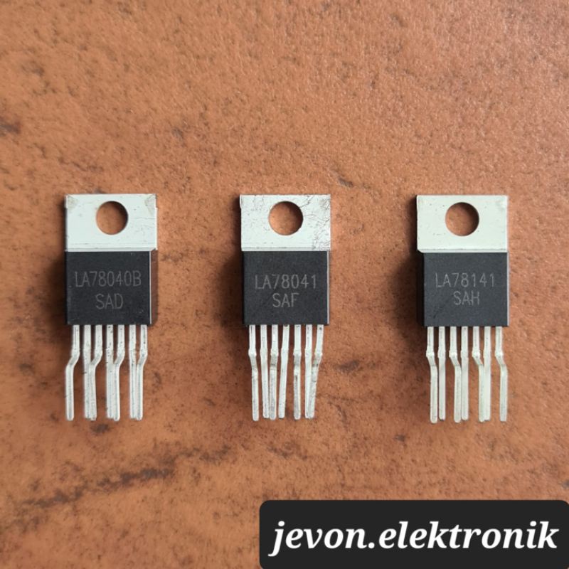 Jual IC Transistor LA 78040 78041 78141 II LA78040 LA78041 LA78141 SAD ...