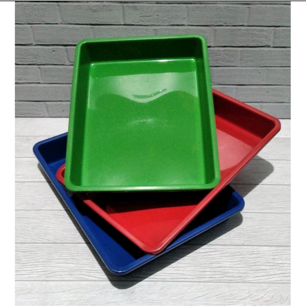 Jual Nampan segi - Baki - nampan Plastik NO 1 & 2 & 3 & 4 NICE | Shopee ...
