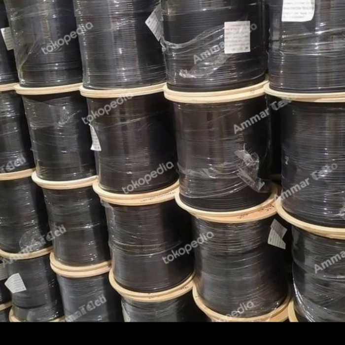 Jual KABEL FIBER OPTIC DROP CORE/1CORE PROCON 1000 METER/KABEL FO ...