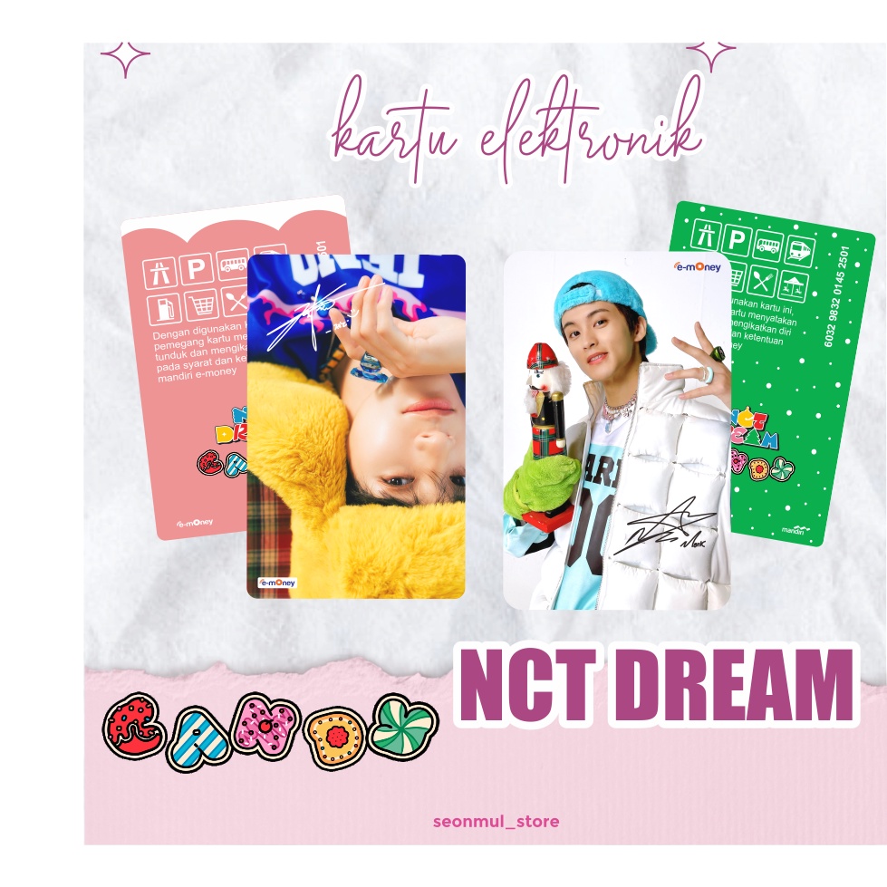 Jual EMONEY NCT DREAM CANDY TAPCASH BRIZZI FLAZZ | Shopee Indonesia