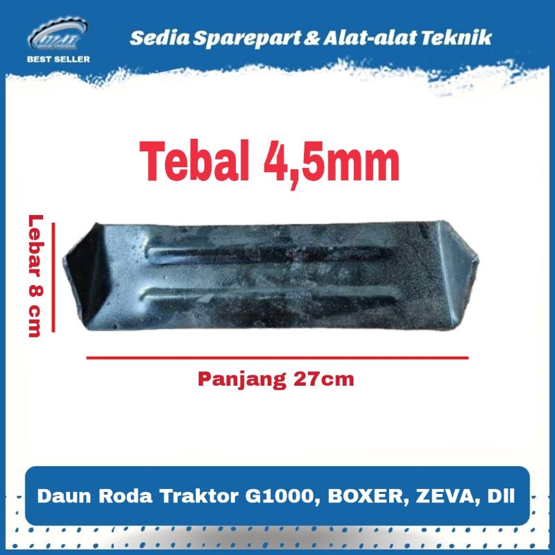 Jual DAUN RODA TRAKTOR 8x27 tebal 4,5 mili QUICK G1000/BOXER/S1000 ...