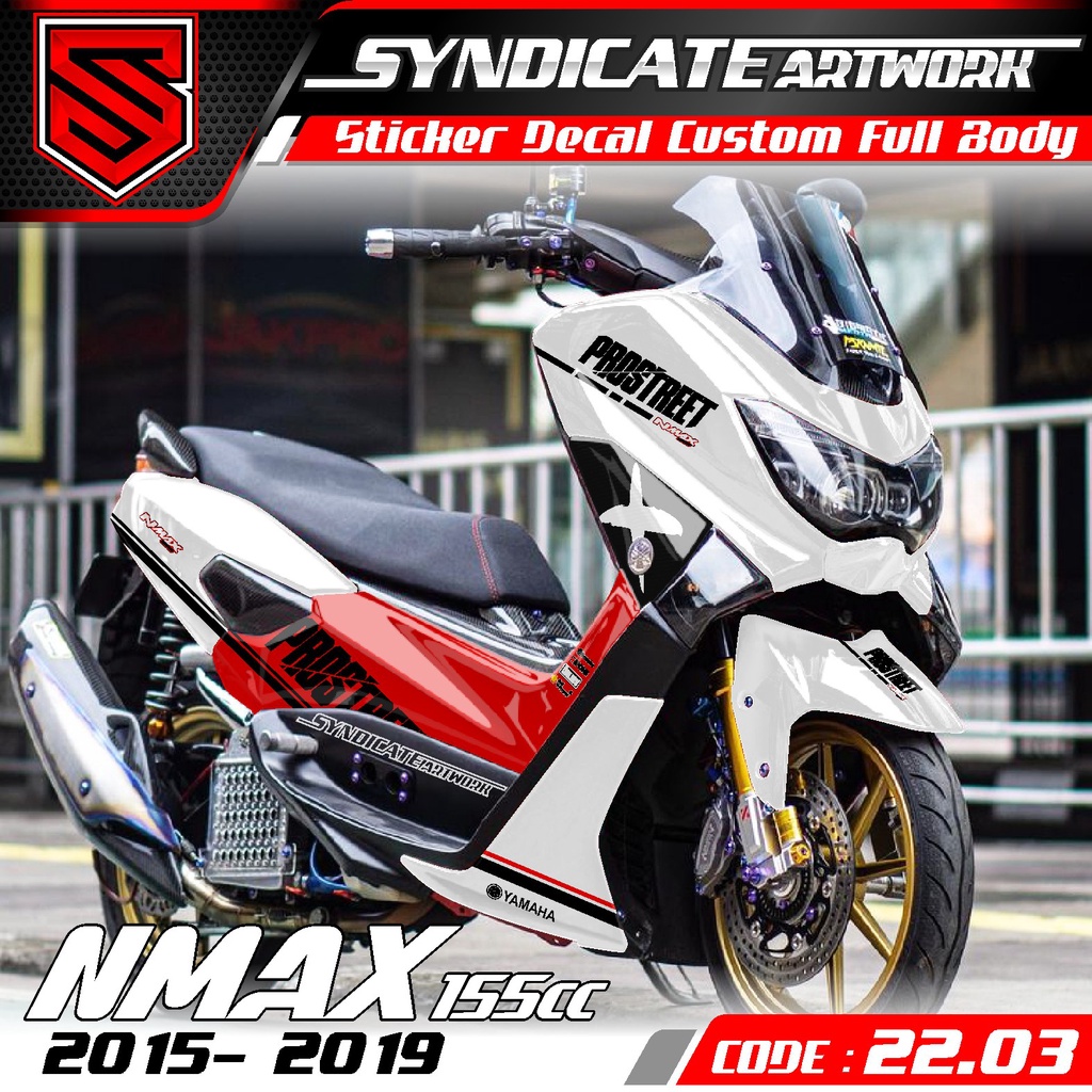 Jual Decal Sticker Nmax Lama 2015-2019 Fullbody Dekal Stiker Prostreet ...