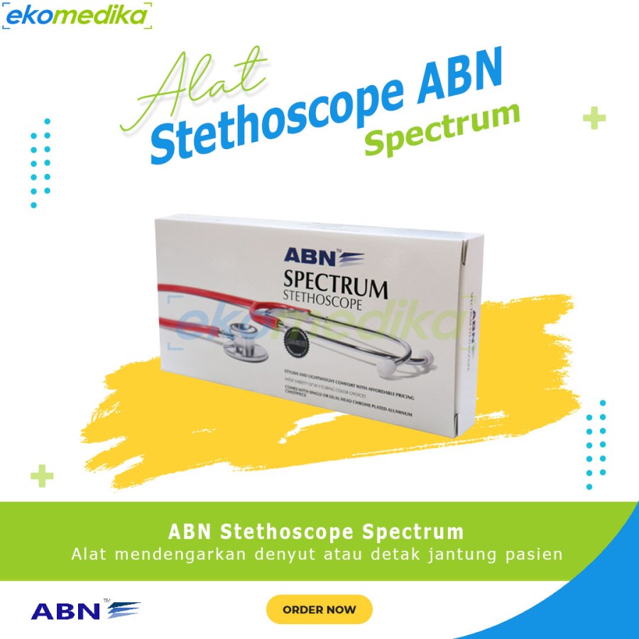Jual Stetoskop ABN Spectrum Dewasa / Sthetoscope Adult ABN Spectrum ...