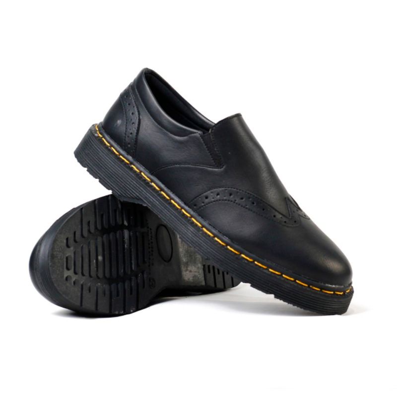 Jual SULTAN FOOTWEAR X WAVE SIF | SEPATU PANTOFEL SLIP ON MODEL WINGTIP ...