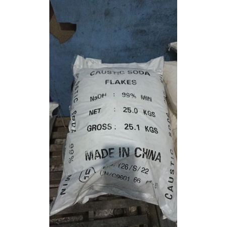 Jual soda api / kaustik /caustik soda flakes NaOH | Shopee Indonesia