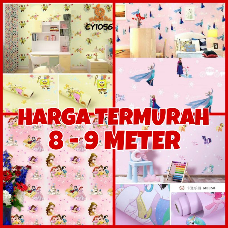 Jual Wallpaper Dinding Anak Wallpaper Dinding Kartun Wallpaper Kamar Tidur Anak Wallpaper ...