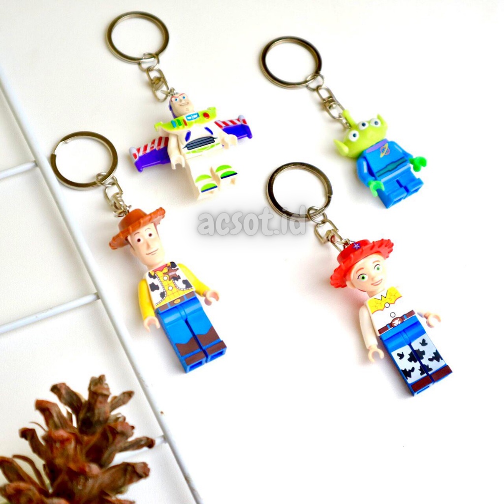 Jual Toy Story series Keychain | Gantungan Kunci Lego | Kado Unik ...