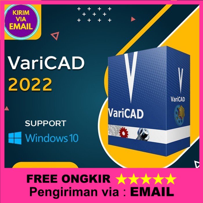 Jual Software Desain Engineer Mekanik: VariCAD 2022 Full Version [Win ...