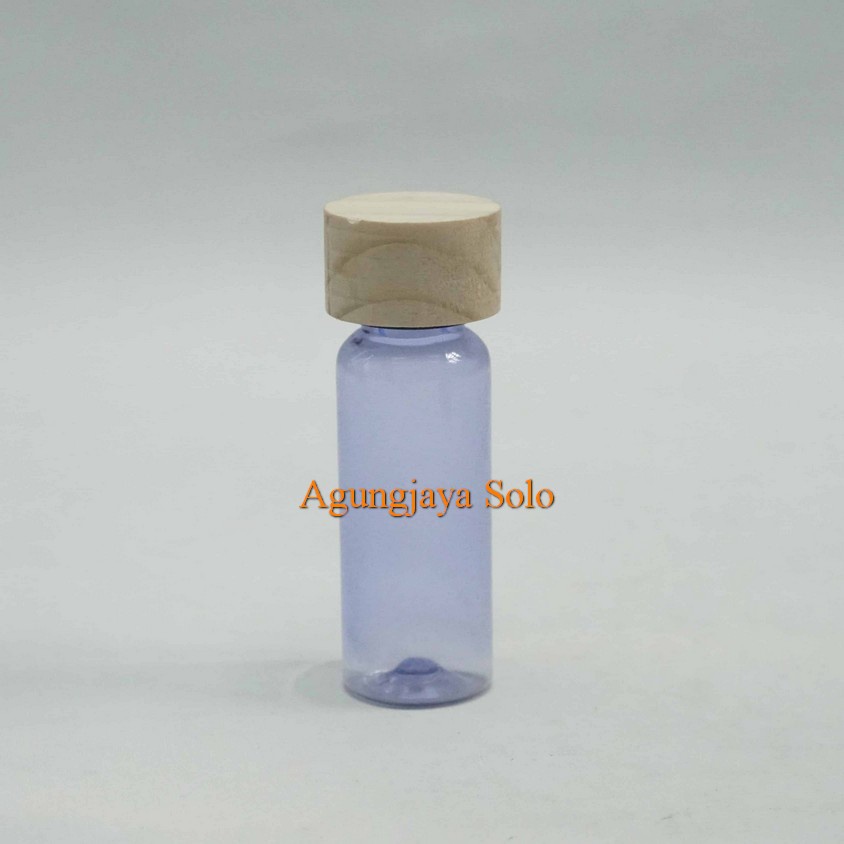 Jual Botol 20 ml Pet Br Ungu Trans Tutup Ulir Neck 18 / Botol Pet BR ...