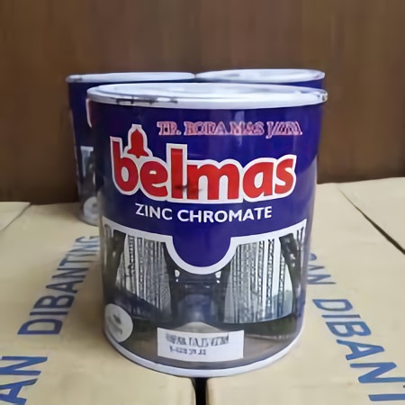 Jual CAT DASAR PELAPIS BESI BELMAS GREEN KALENG GALON 5KG | Shopee ...