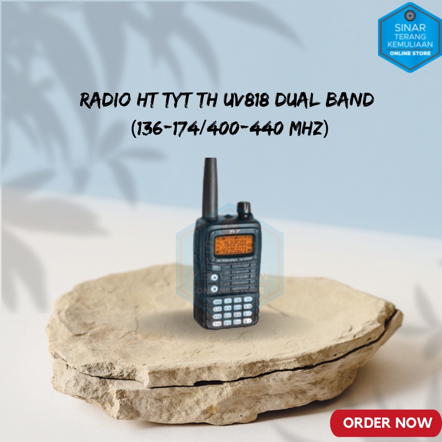 Jual RADIO HT TYT TH UV818 DUAL BAND (136-174/400-440 MHZ) | Shopee ...