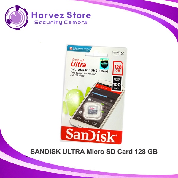 Jual Micro SD Sandisk 128 GB Ultra A1 Memory Card (ORIGINAL) | Shopee ...