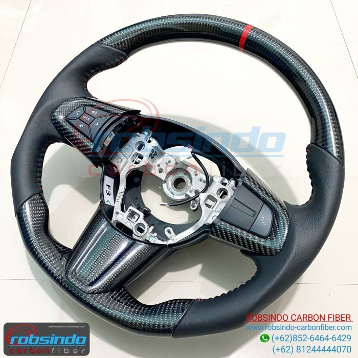 Jual stir setir steering wheel daihatsu terios toyota rush carbon asli ...