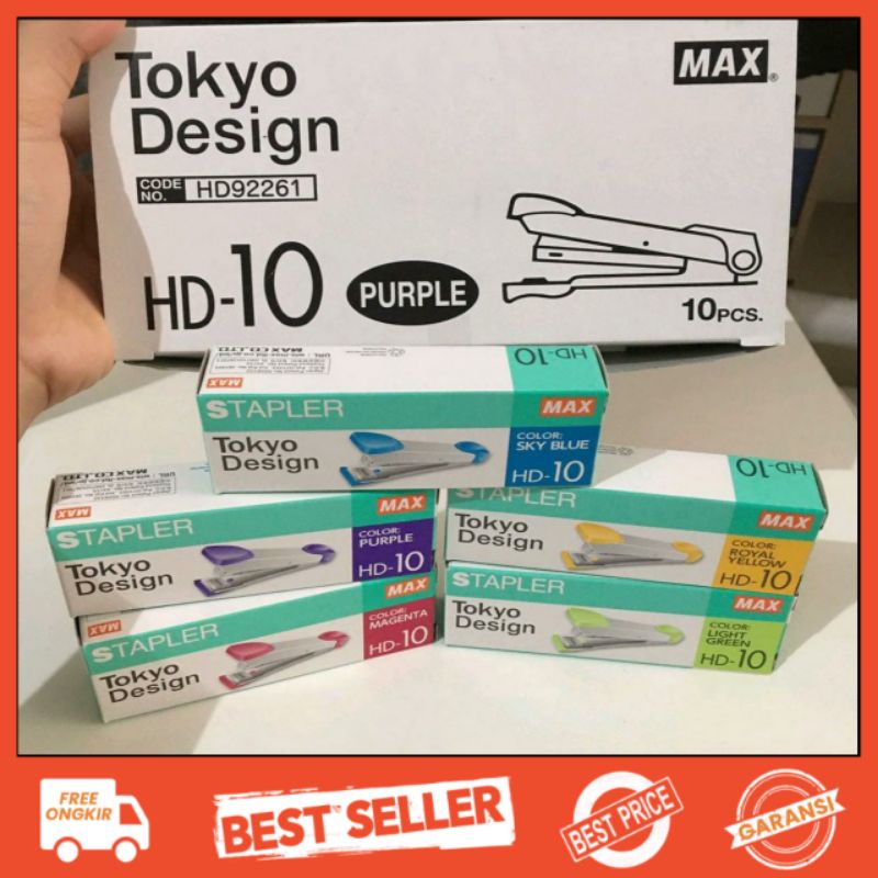Jual Alat Staples Jepretan Hekter Necis Stapler Max SDI Kenko | Shopee ...