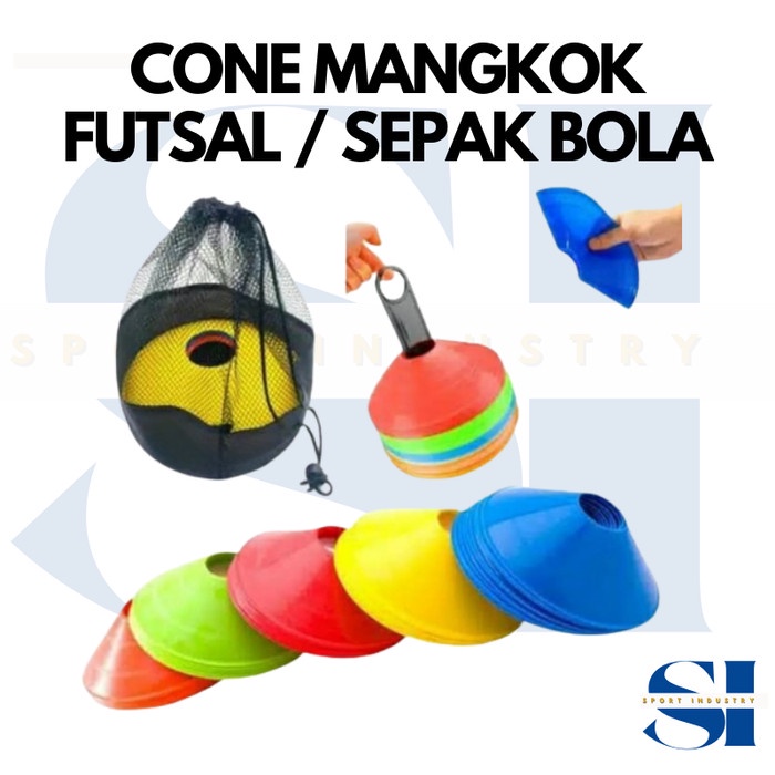 Jual Cones Mangkuk Sepak Bola / Futsal Untuk Latihan Foot Work ...