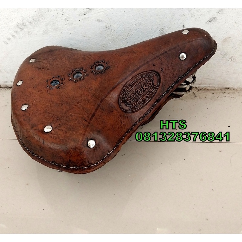 Jual SADEL SEPEDA ONTHEL JOK ONTHEL AKSESORIS SEPEDA ONTHEL KULIT ASLI ...