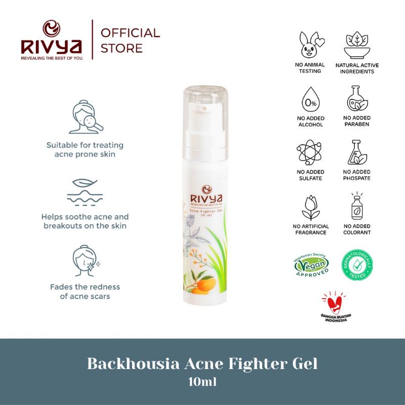 Jual Rivya Acne Fighter Gel 10ml | Shopee Indonesia