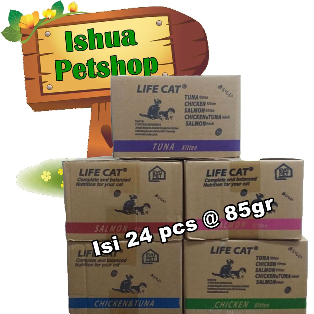Jual Life Cat Pouch 1 Dus (24 pcs) | Shopee Indonesia